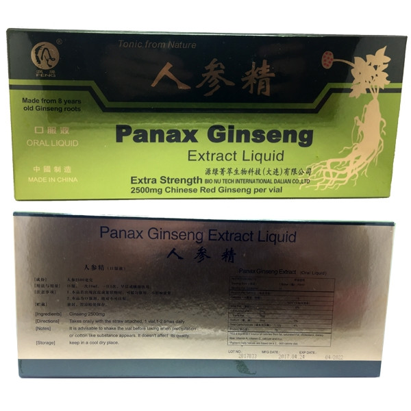 Panax Ginseng Extract Oral Liquid Made From 8 Year Old Red Ginseng Root